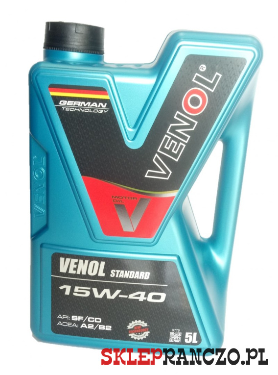 ranczo > OLEJ VENOL STANDARD 15W40 5L